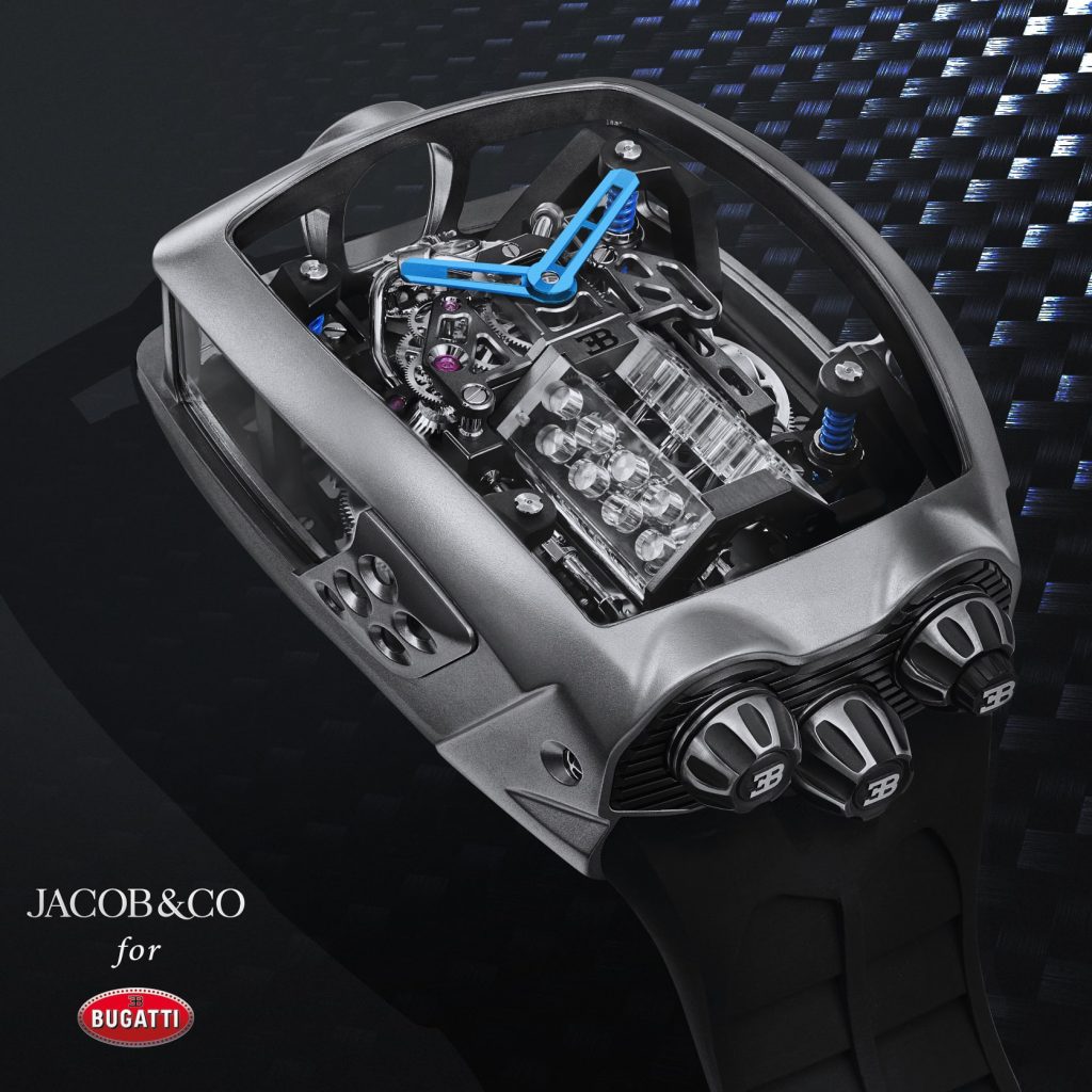 Jacob & Co Unveil $280,000 Bugatti Chiron Tourbillon Watch