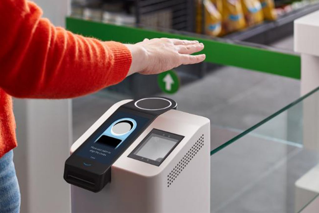 Amazon Reveals Palm-Scanning Retail Technology